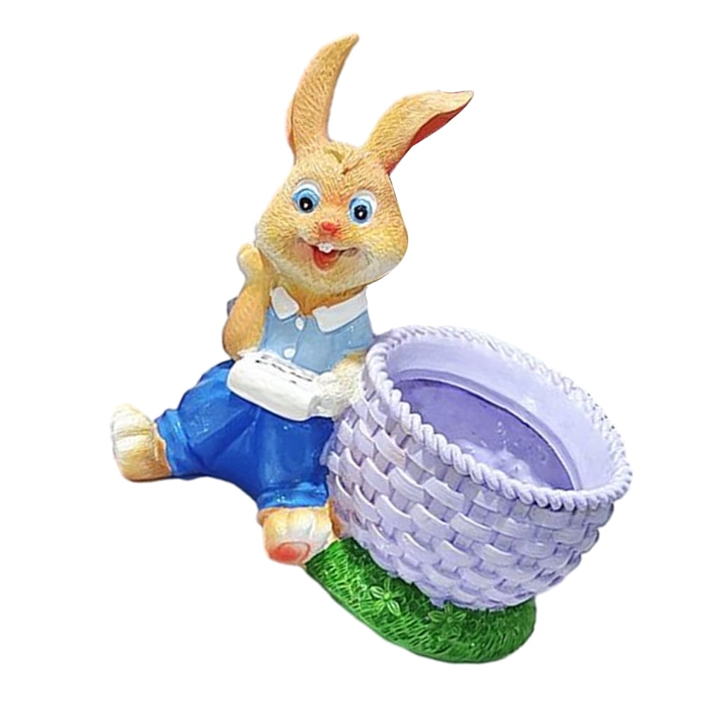 MLINS Rabbit Succulent Flower Pot Rabbit Shaped Succulent Planter ...