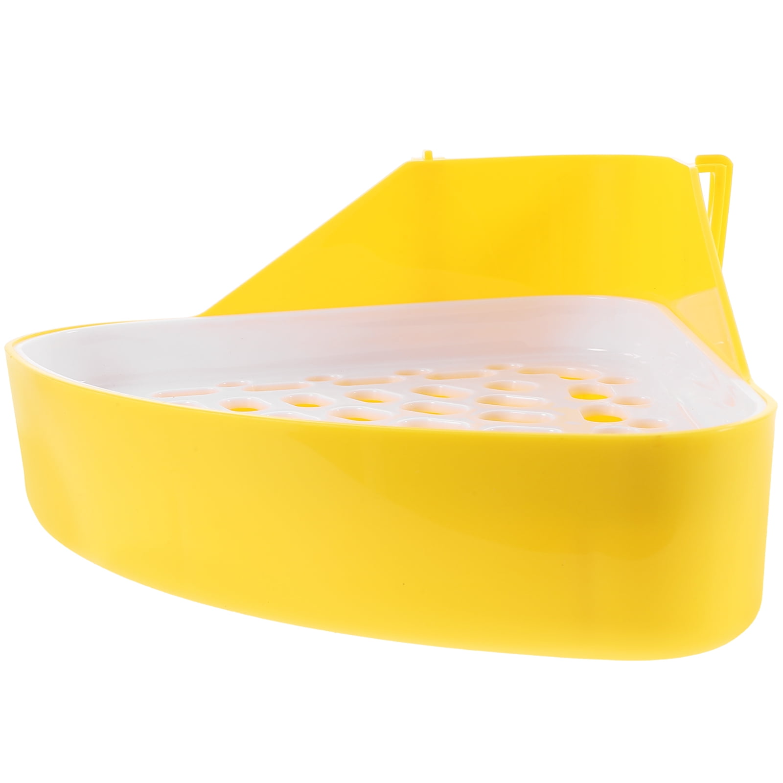 FONWILYO Cage Rabbit Litter Box Yellow 1 Set 9.4x6.9x3.8in - Walmart.com