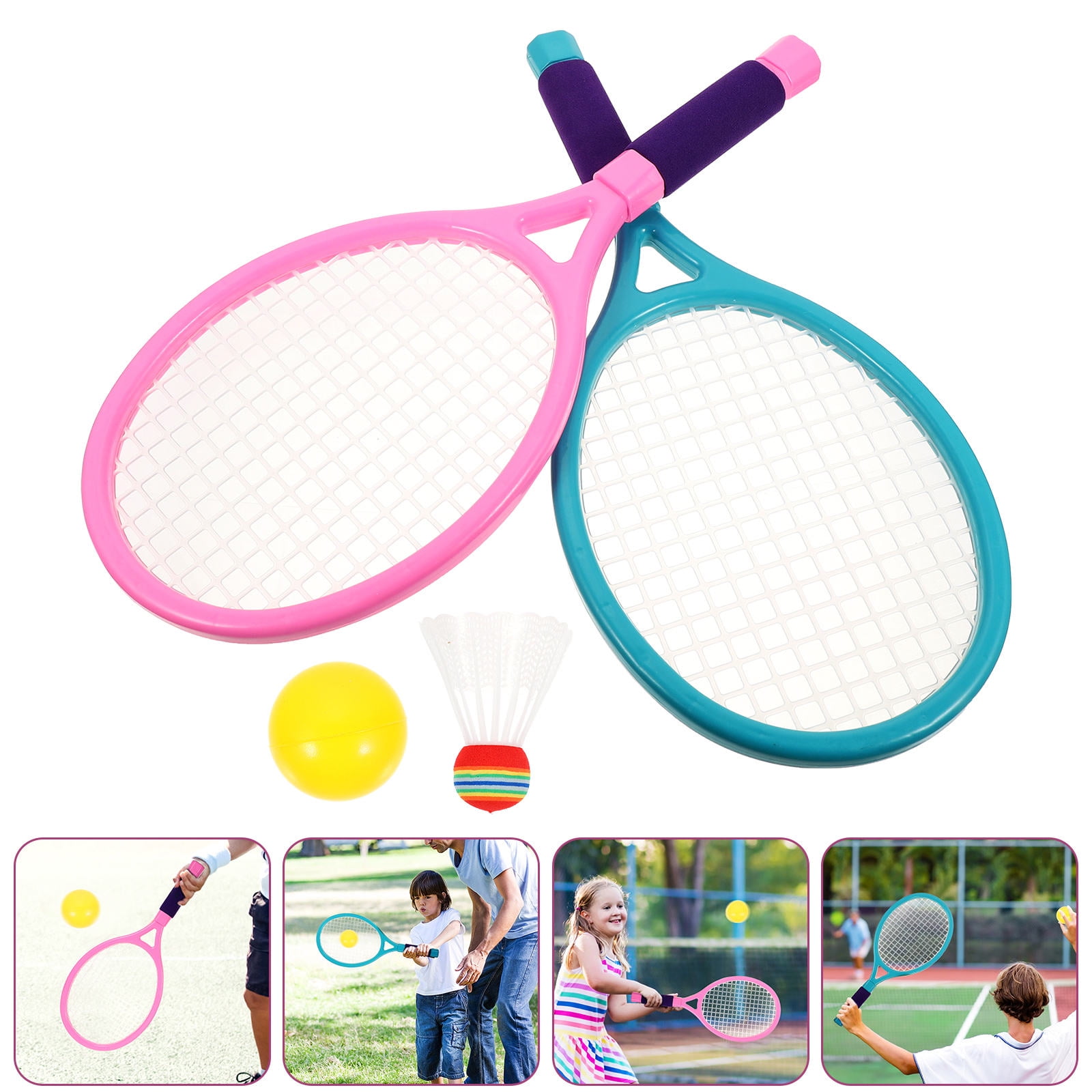 MLINS Racket Easy to Carry Tennis Durable Child Toddler - Walmart.com