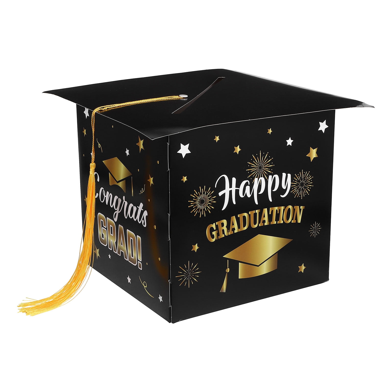 MLINS Raffle Boxes with Slot Grad Party Decorations Gift Ribbon ...