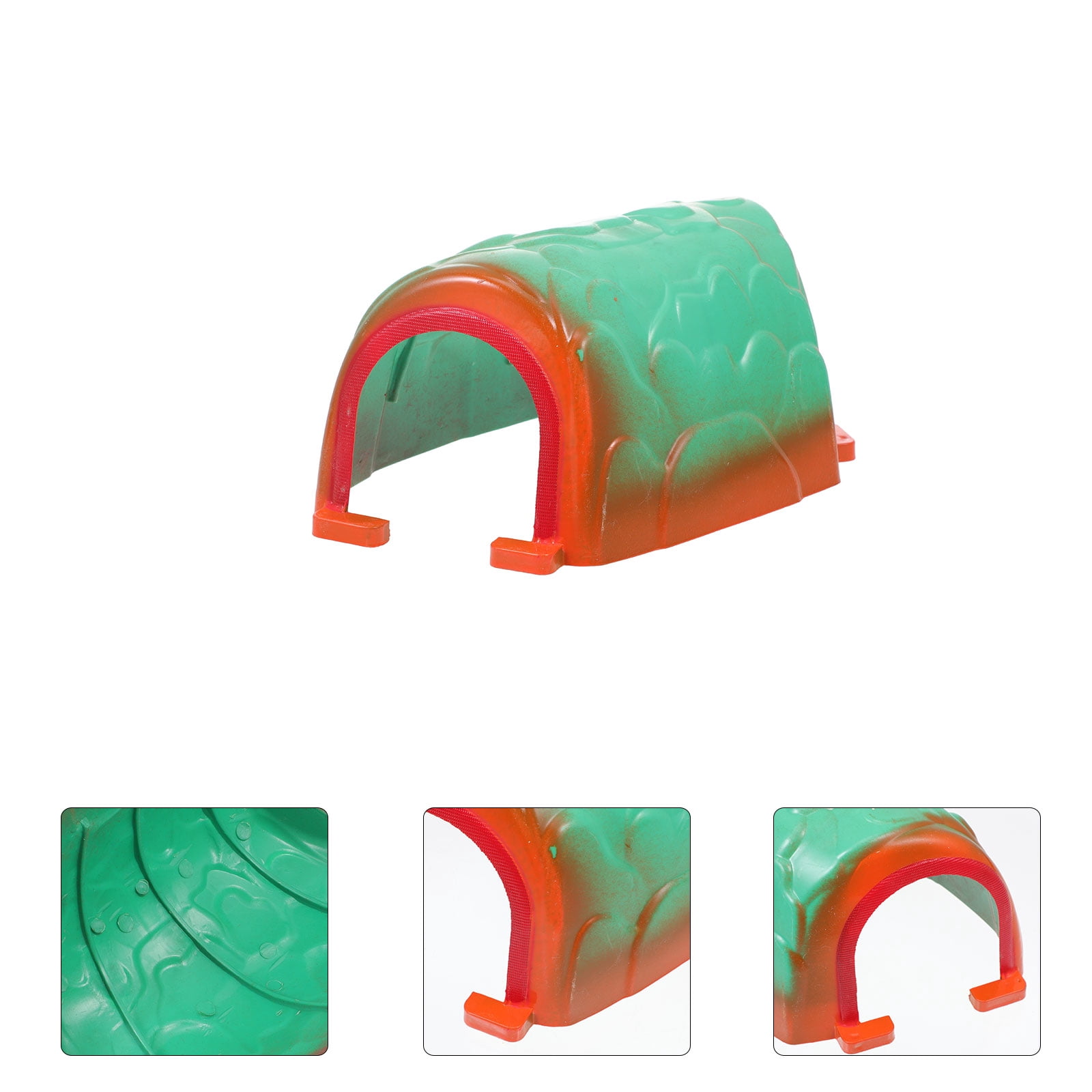 MLINS Railway Cave Model Decorative Tunnel Prop Desktop Cave Ornament ...