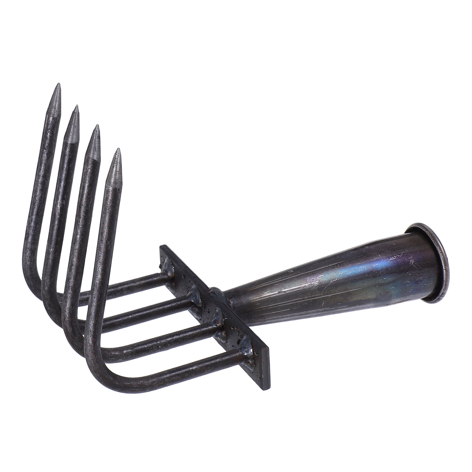 MLINS Rake Head Replacement Heavy Duty Steel Metal Rake Head DIY Leaf ...