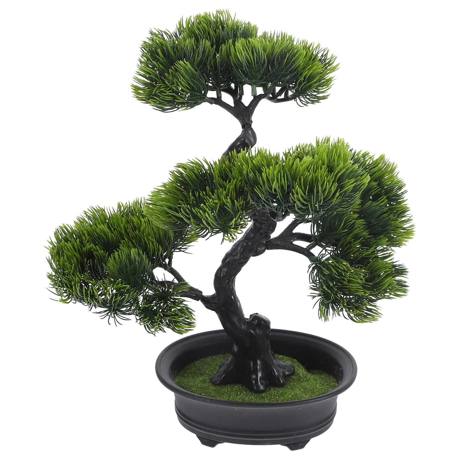 OHOIOLLA Cute Fake Plants Artificial Bonsai Tree Potted Pine Bonsai ...