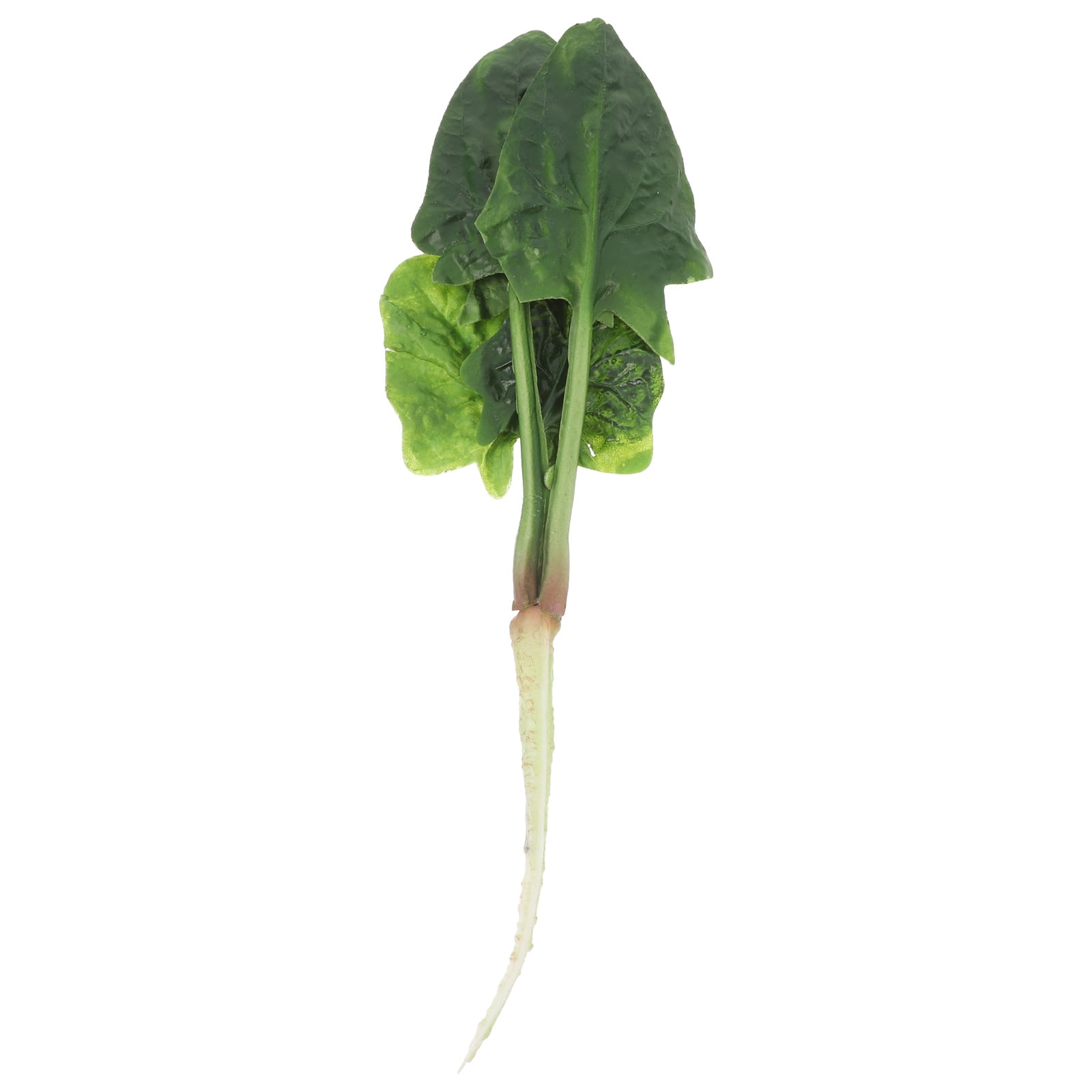 MLINS Realistic Artificial spinach Decorative Faux Vegetable for Home ...