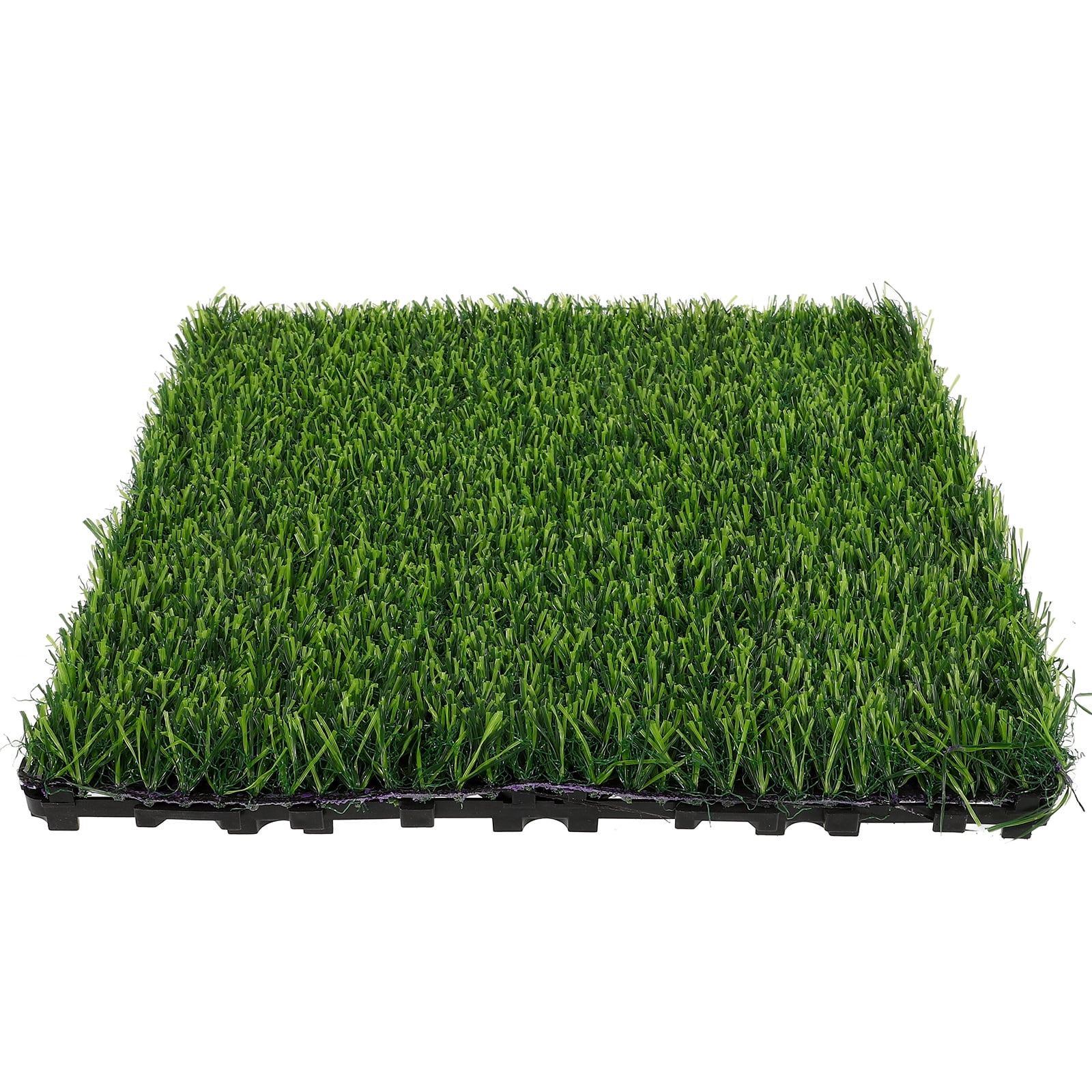 MLINS Realistic Fake Lawn Mat Square Grass Mat Landscaping Decorative ...