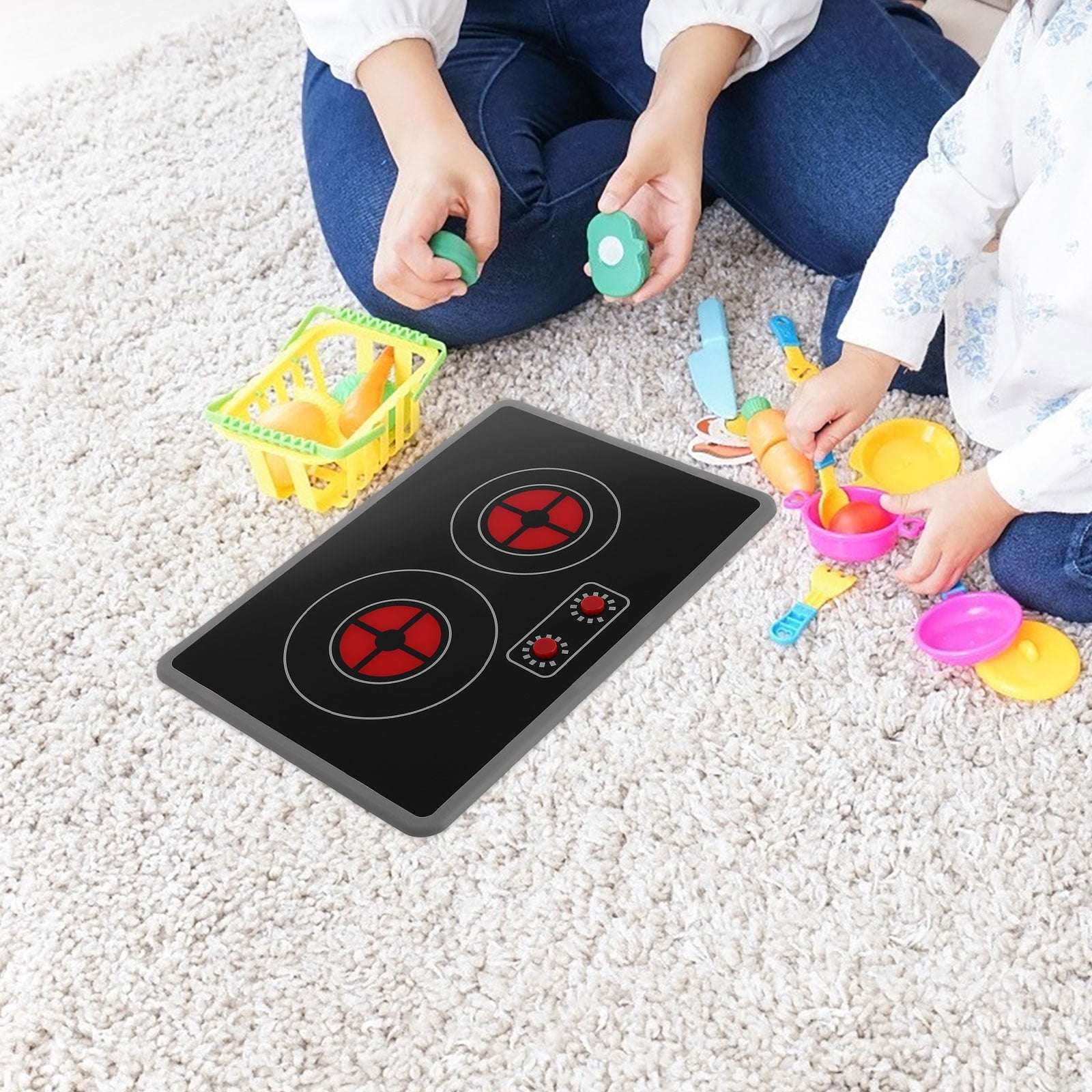 MLINS Realistic Induction Cooker with Light Effects Kitchen Appliance ...