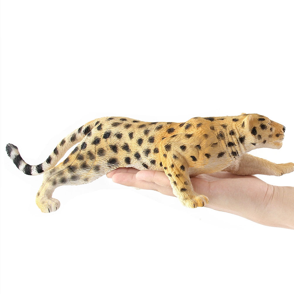 MLINS Realistic Leopard Model Toy for Kids Educational Plaything in ...