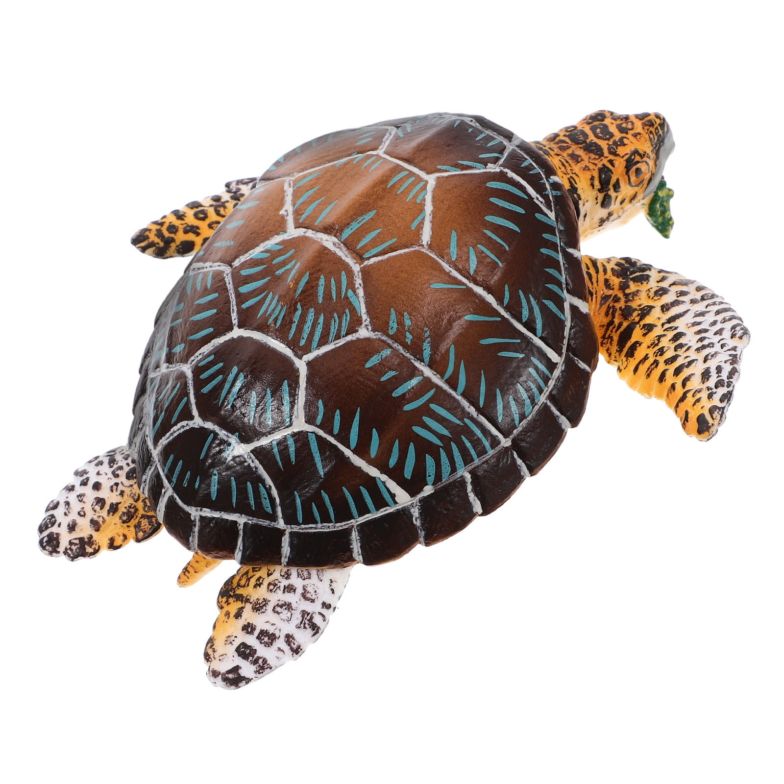 MLINS Realistic Simulation Turtle Figurine Plastic Simulated Animal ...