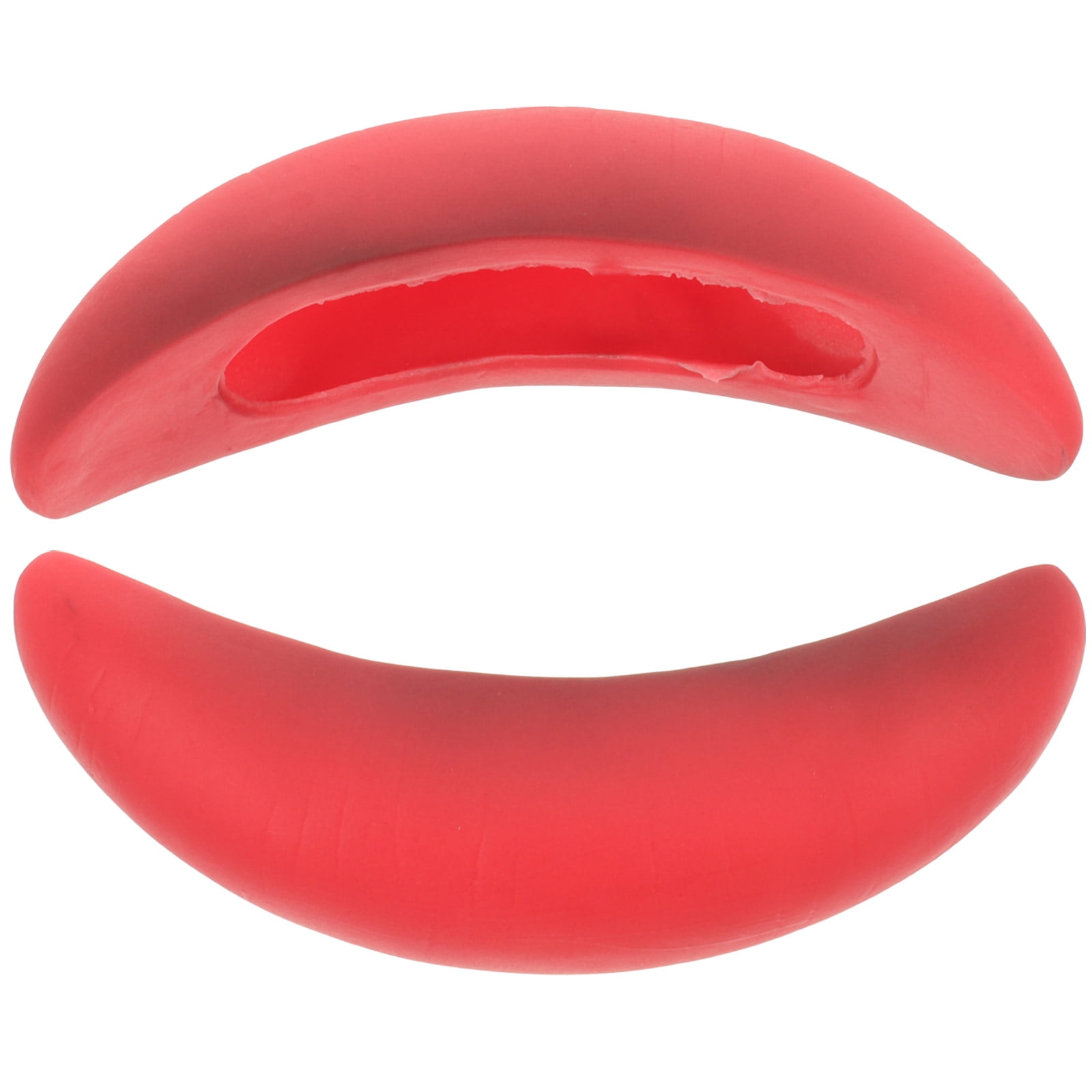 MLINS Red Lip Mouth Prop for Party Made of Rubber Lightweight and Safe ...