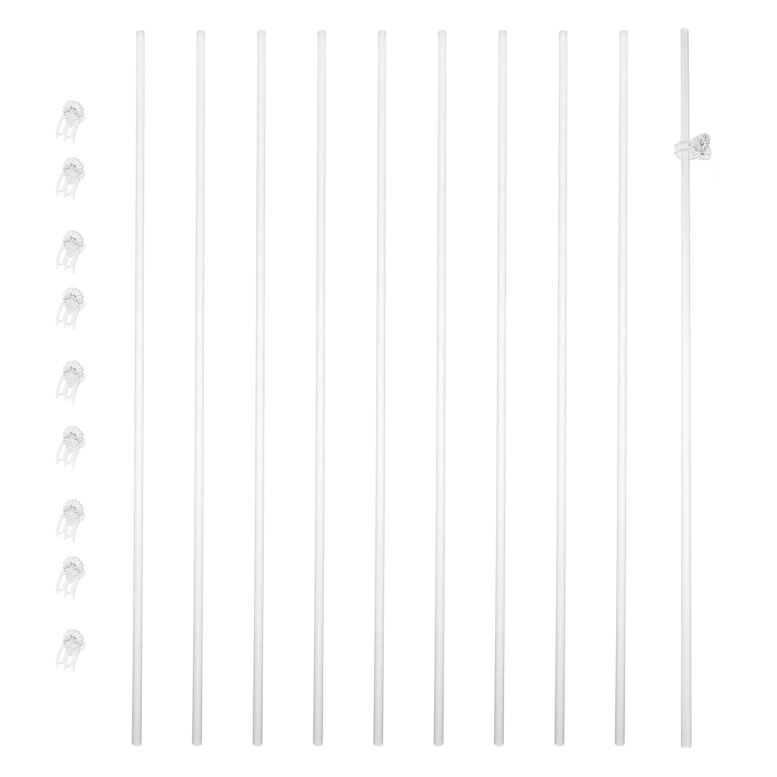MLINS Removable Caudal Fin Balanced Plant Support Stakes - Walmart.com