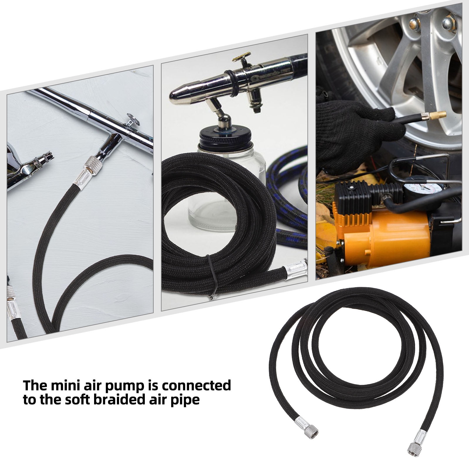 MLINS Replacement Airbrush Hose Braided Hose Attachment Professional ...
