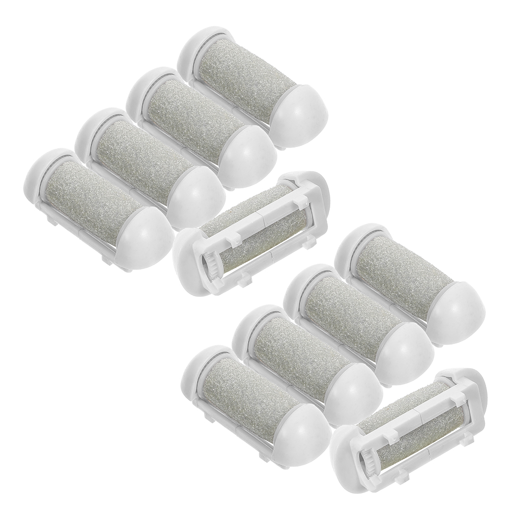 MLINS Replacement Roller Refill Heads 10pcs Electronic Foot File Refill ...