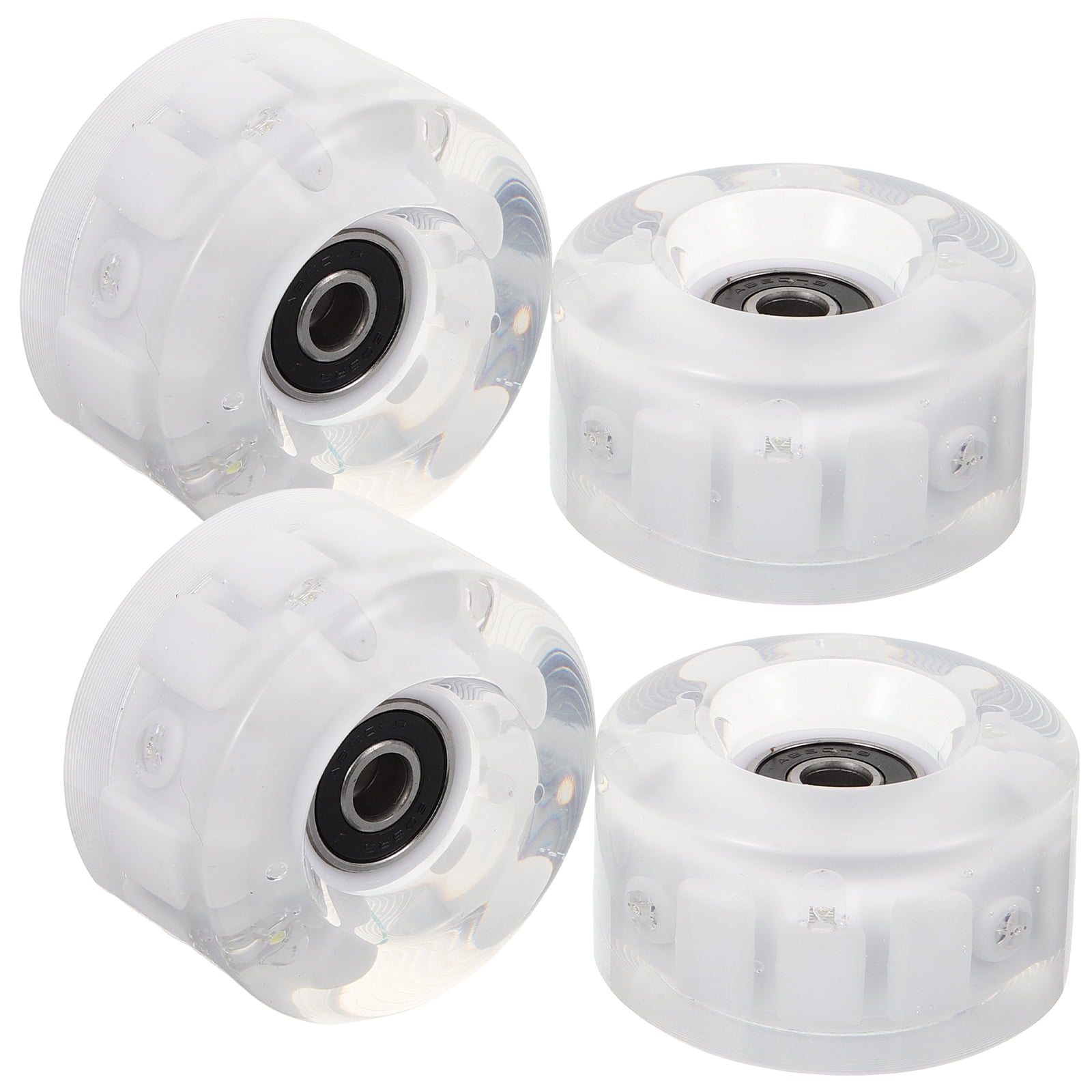 MLINS Replacement Skateboard Wheels Light up Roller Skating Glowing ...