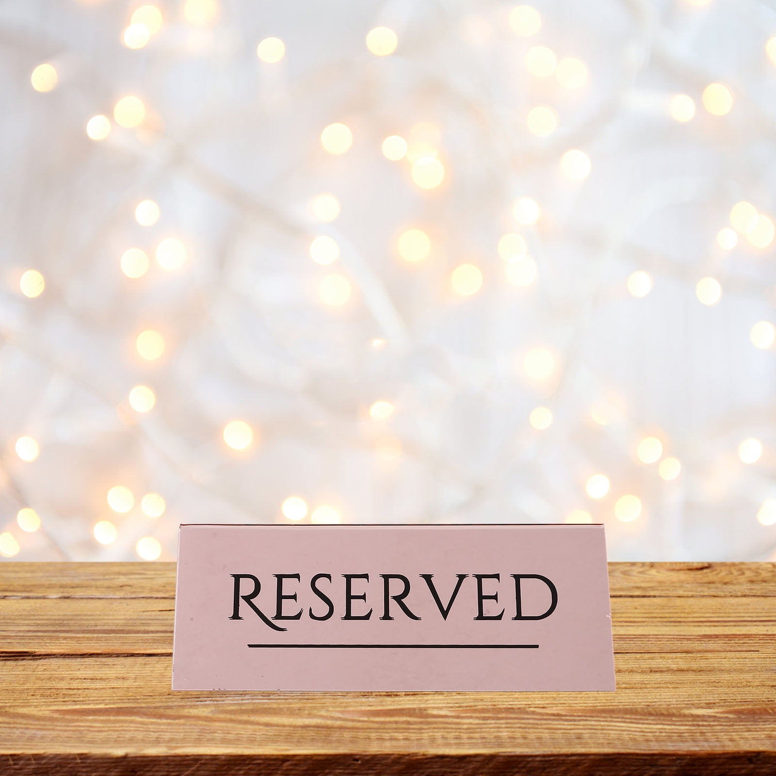 MLINS Reserved Seating Signs 4pcs Reserved Seating Plaques Wedding ...