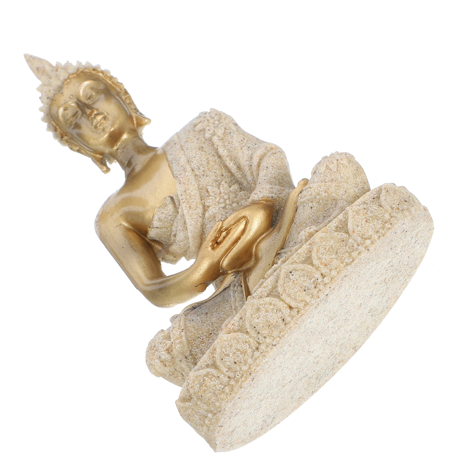 MLINS Resin Buddhist Adornment Zen Style Small Buddha Figurines ...