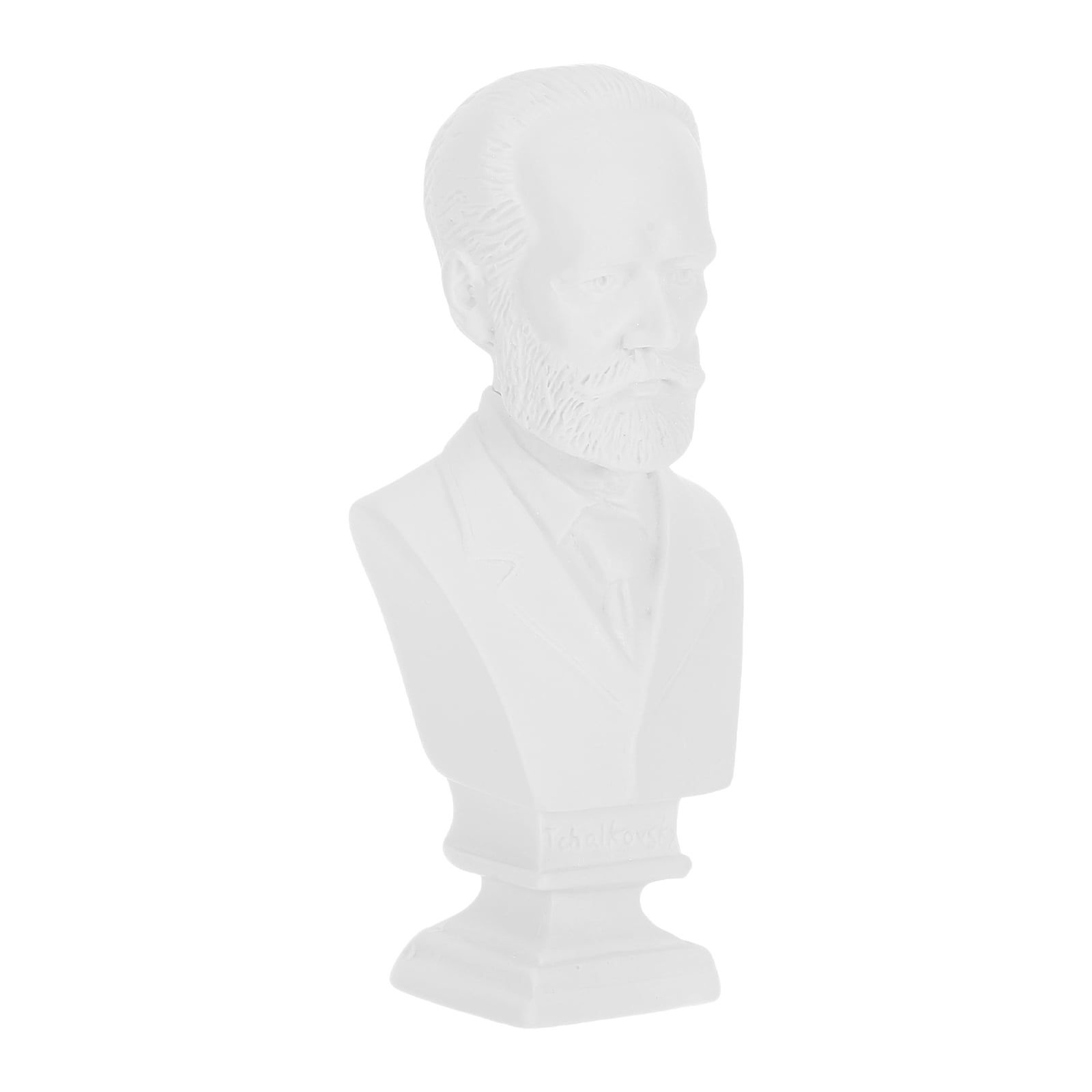 MLINS Resin Bust Sculpture Mini Musician Figurine For Desktop ...