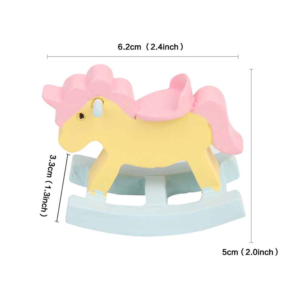 MLINS Resin Cake Ornament Topper Mini Birthday Decorations Baby Banquet ...