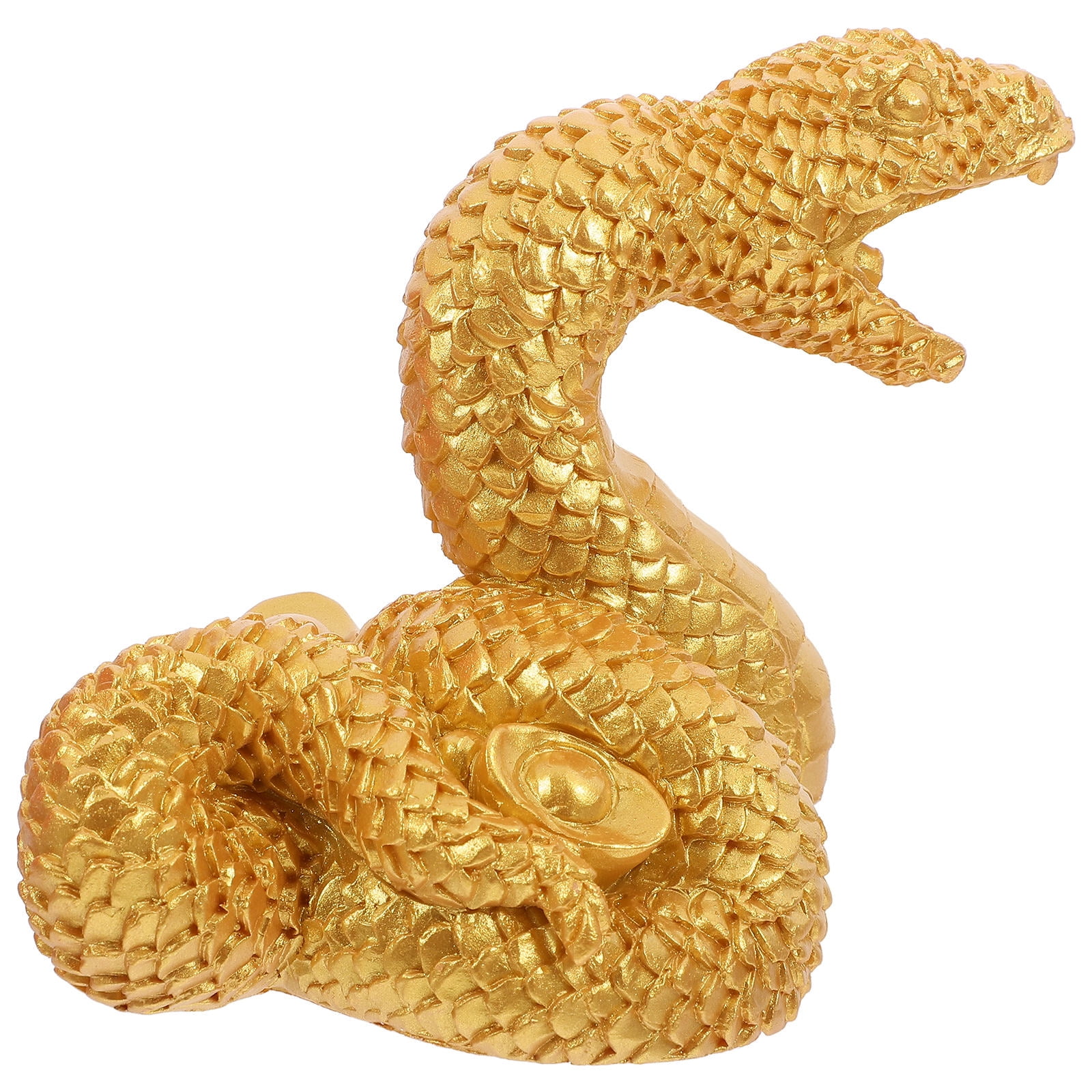 MLINS Resin Snake Figurine Snake Figurine Resin Snake Statue Resin ...