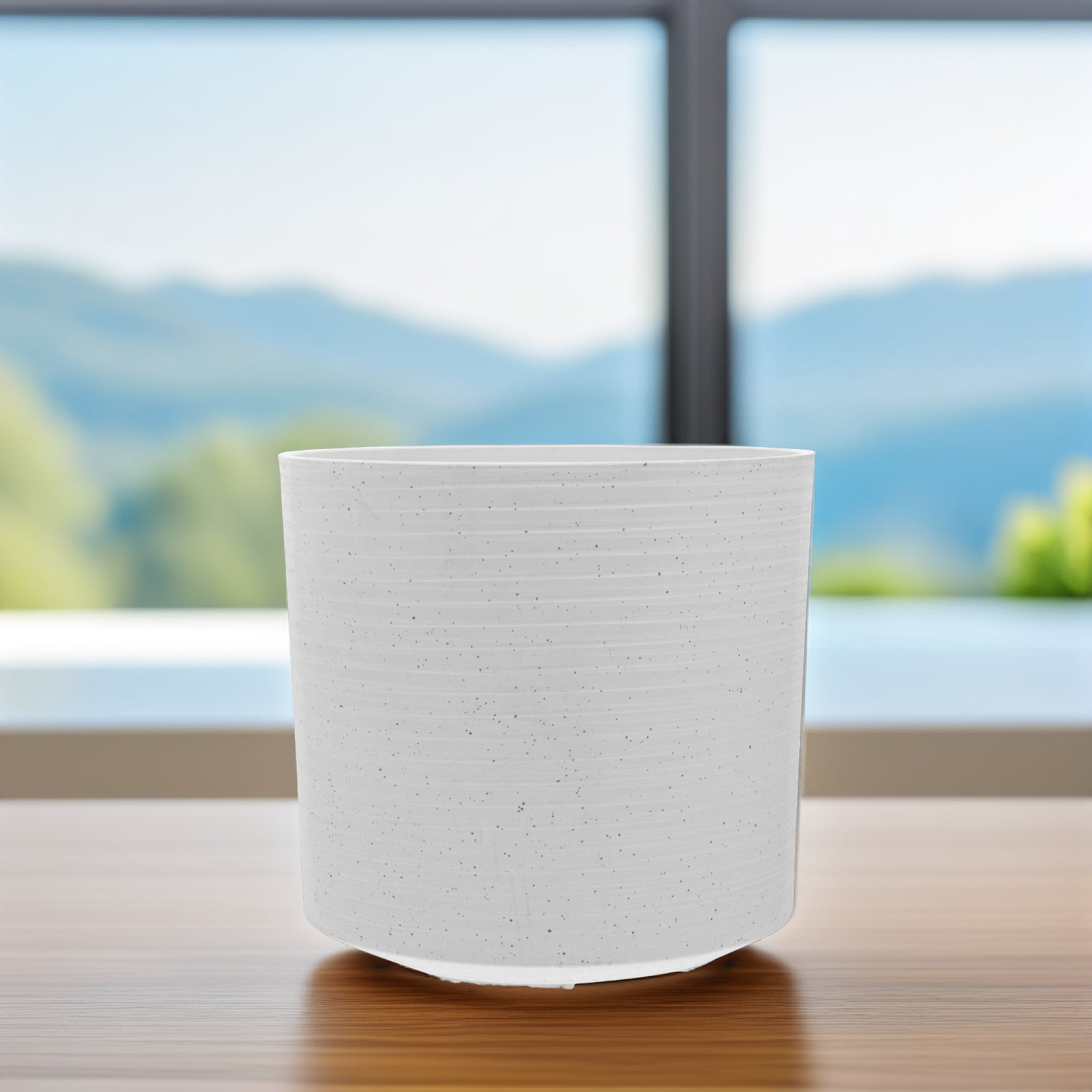 MLINS Resin Vase Mold Plastic Planter Pot Plastic Plant Pot with ...