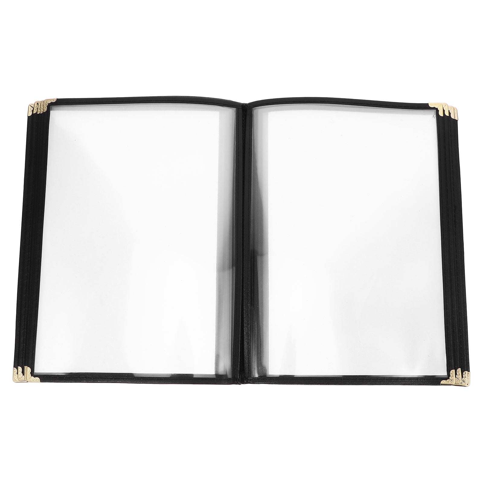 MLINS Restaurant Menu Cover Menu Holder Clear Transparent Menu Cover ...