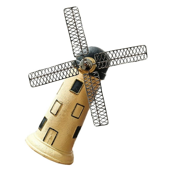 MLINS Retro Design Windmill Statue Table Decoration - Walmart.com