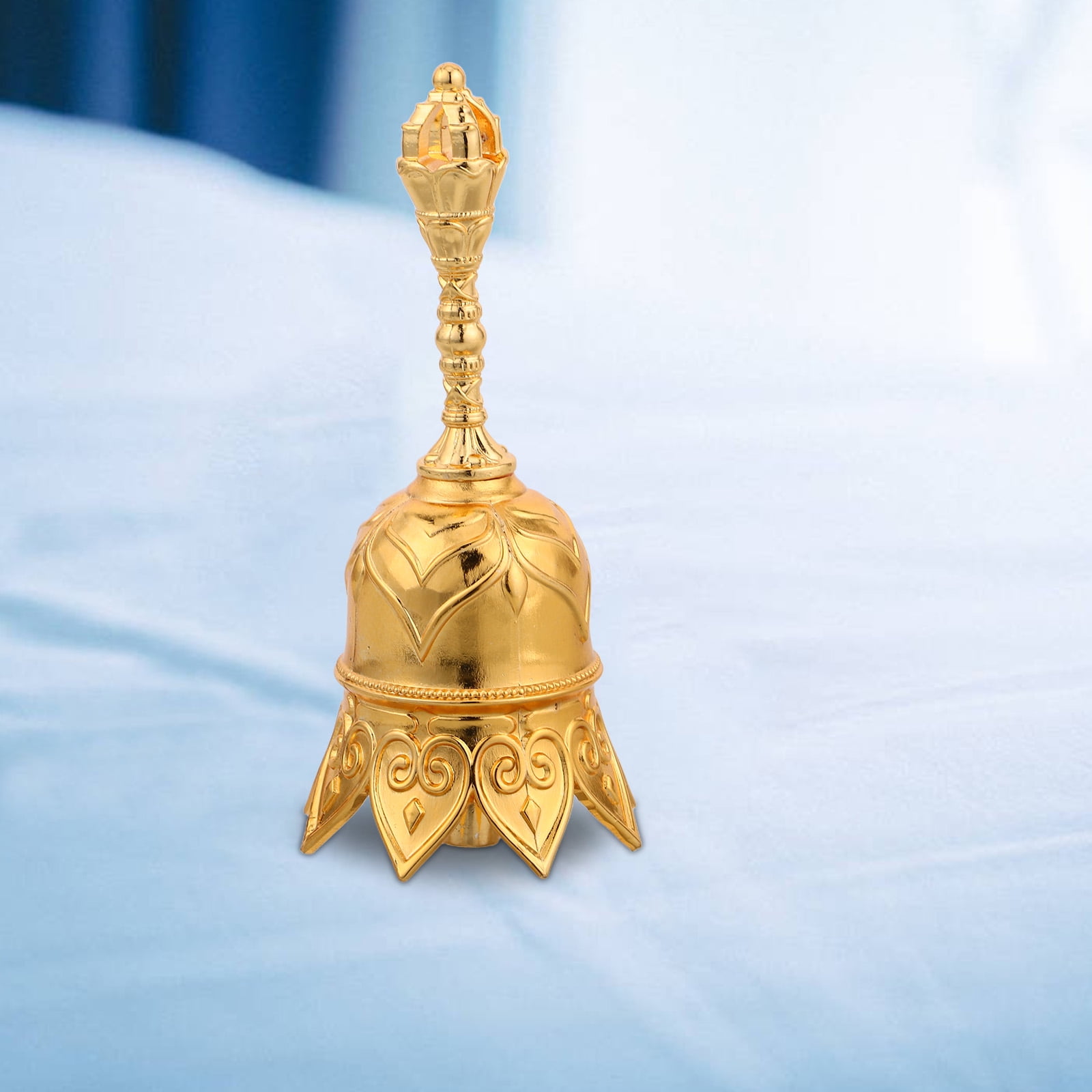 MLINS Retro Hand Cranked Bell Hotel Service Compact Bell Decor Small ...