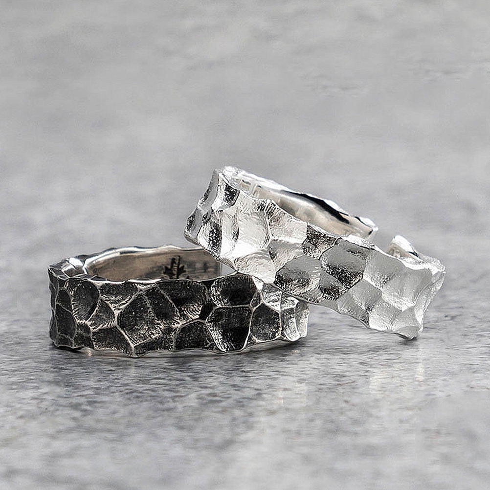 MLINS Retro Rings Aesthetic Accessories Knuckle Man Lovers - Walmart.com