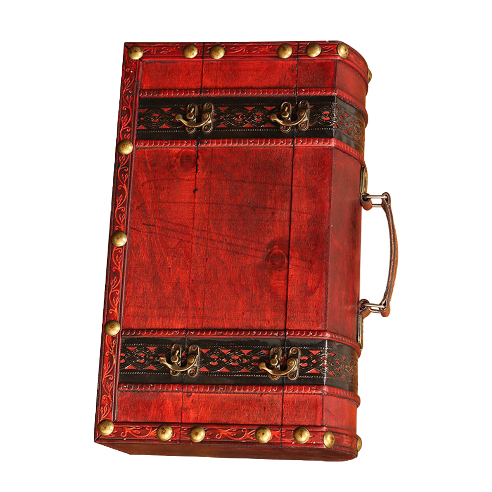 MLINS Retro Wine Packaging Box European Style Wooden Red Wine Box ...