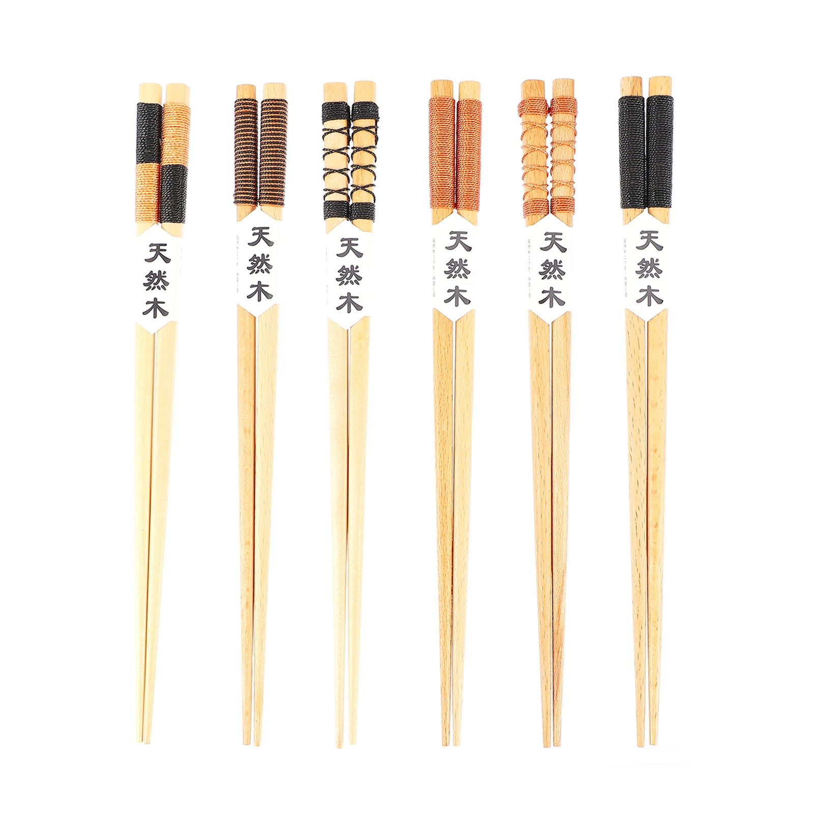 MLINS Reusable Large Wood Chopsticks No Burrs Child Travel - Walmart.com