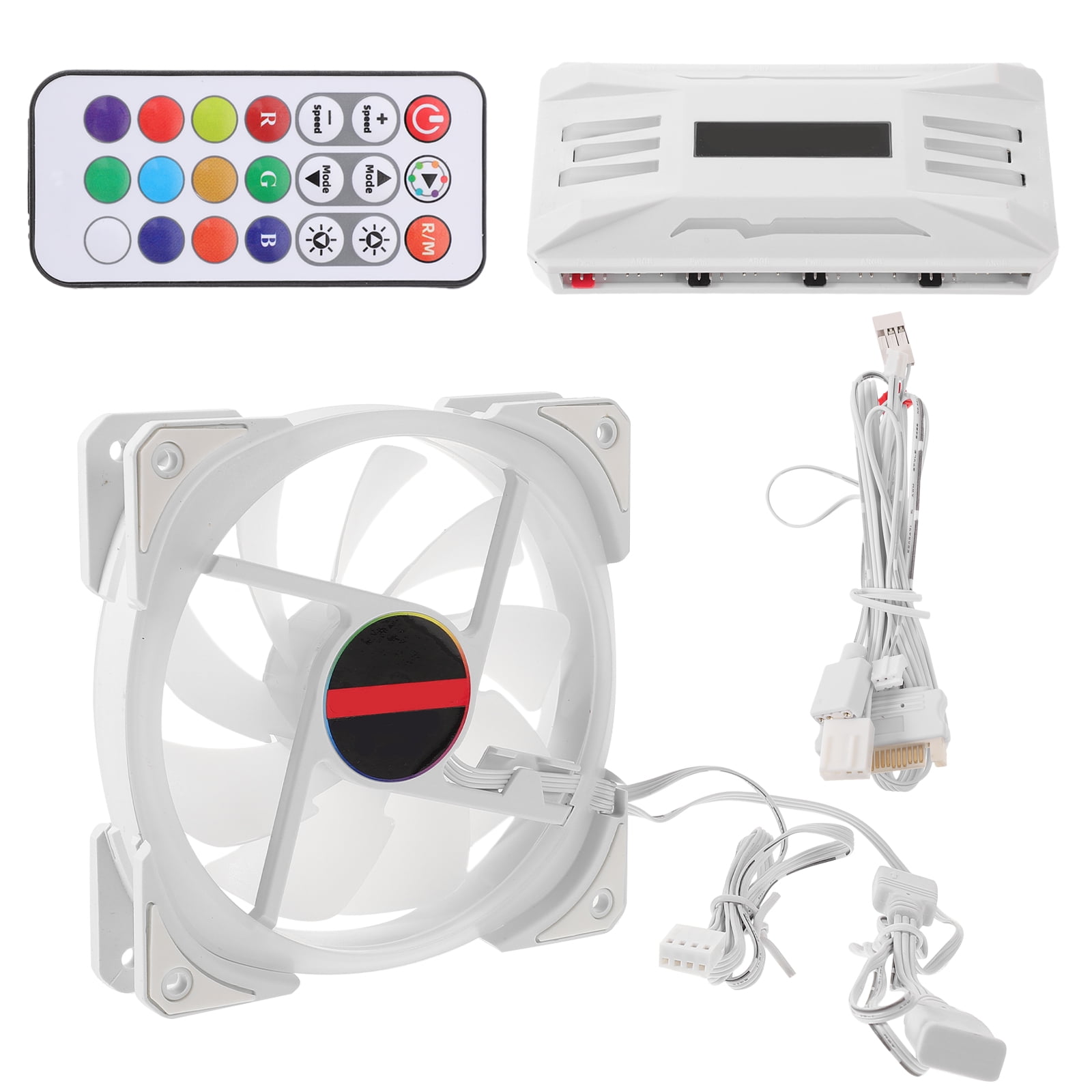 1 Set PC Ultra Silent LED Cooling Fan for Desktop Computers - Walmart.com