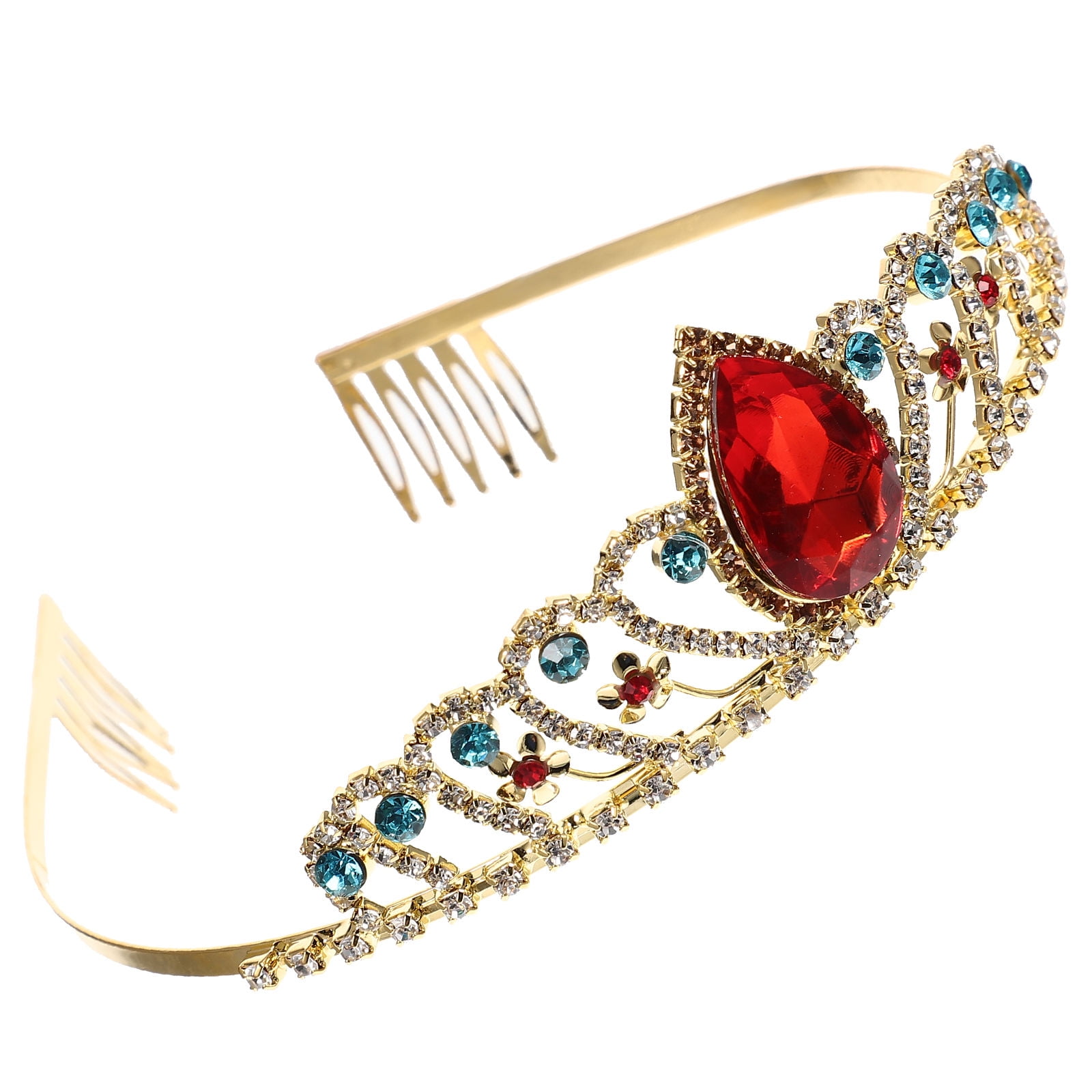 MLINS Rhinestone Crown for Kids and Girls Shiny Crown Design Headband ...