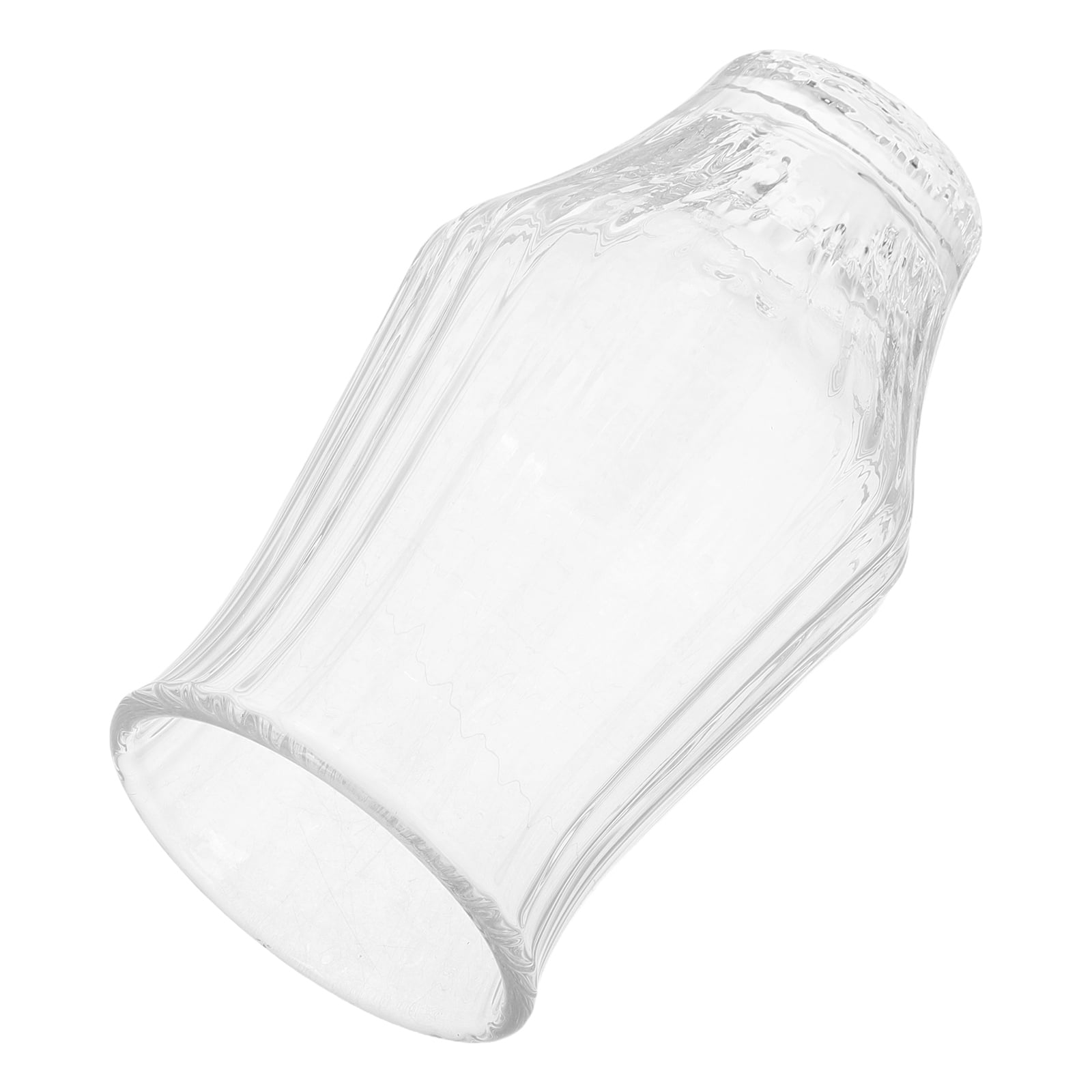 MLINS Ribbed Drinking Glasses 150ml Glass Cups Vintage Glassware Ribbed ...