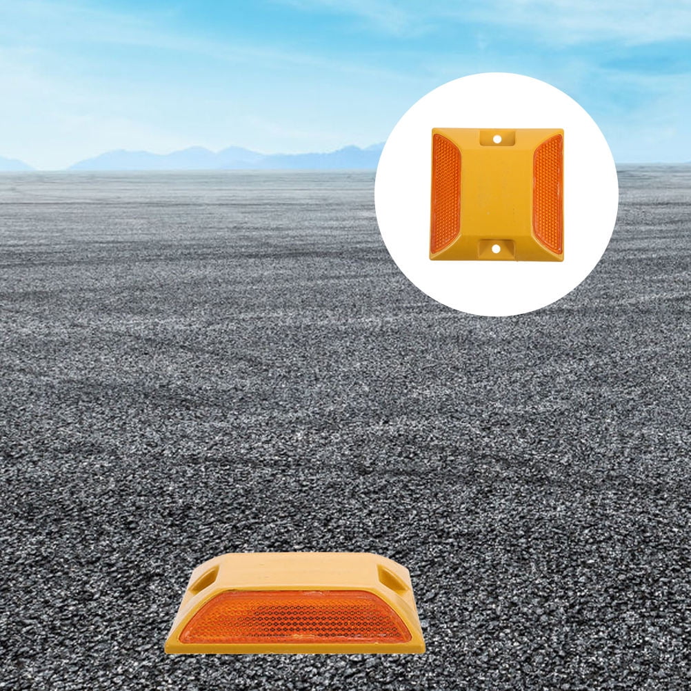 MLINS Road Reflector For Driveway Plastic Reflective Pavement Marker ...