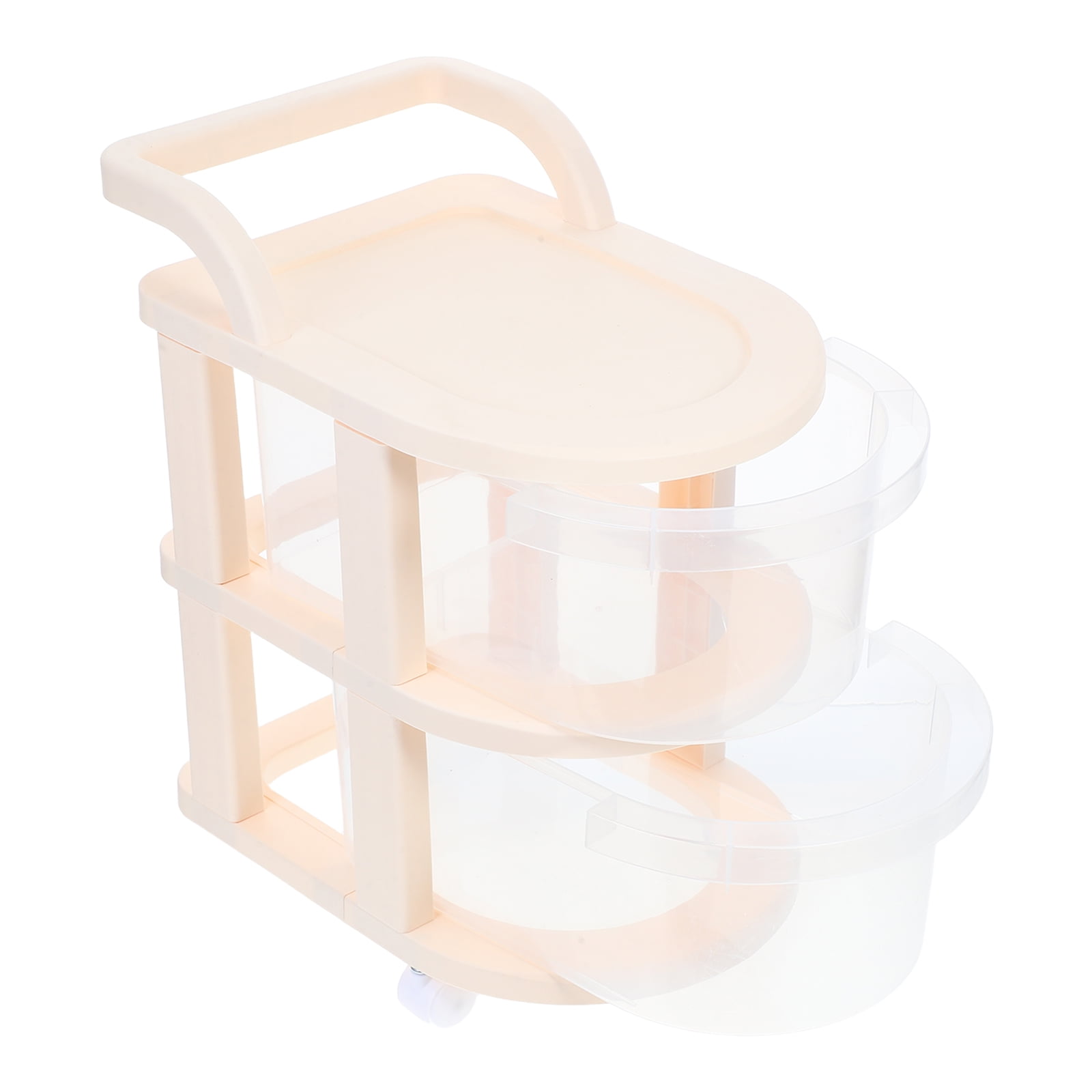 MLINS Rolling Utility Cart Drawers Mobile Rolling Cart Storage Cabinet ...