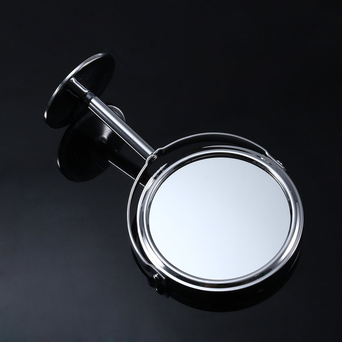 MLINS Rotating The Small Mirror Tabletop Makeup with Lights Travel ...