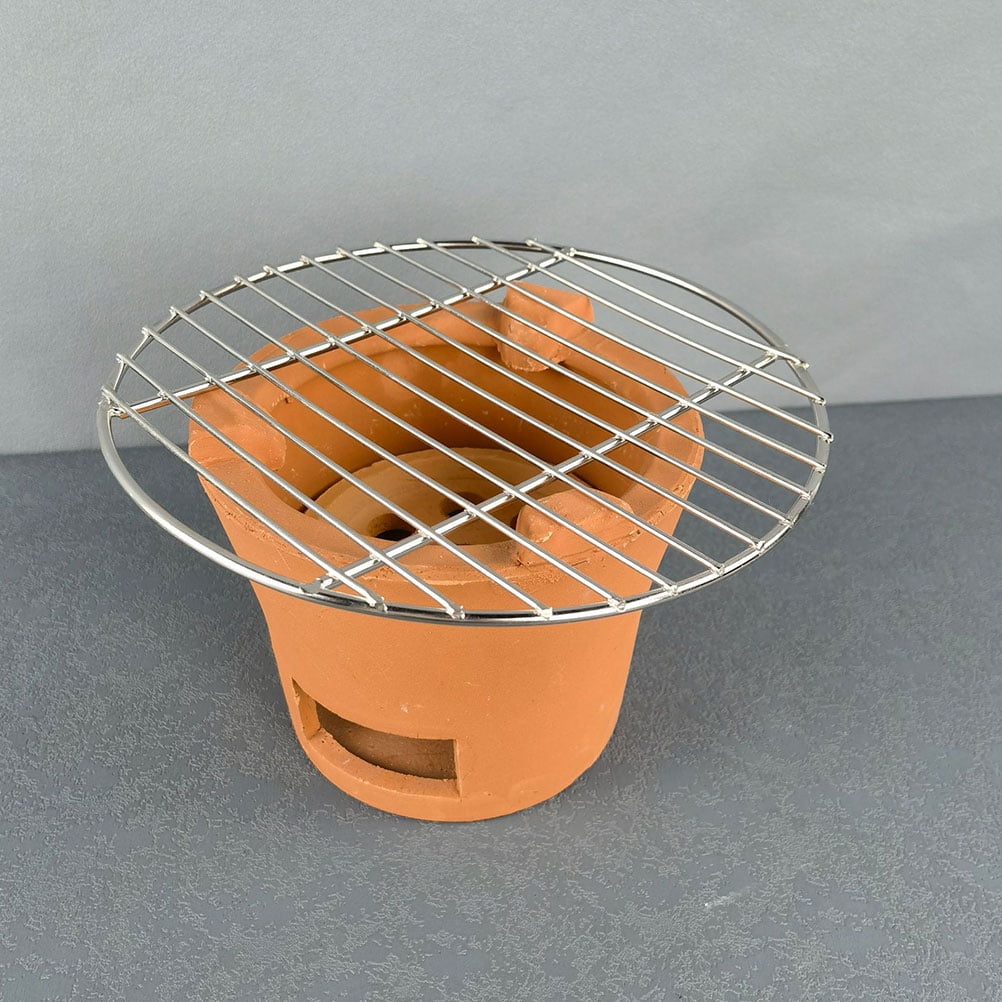 MLINS Round Grill Mesh Reusable Grill Grate Multi-function Net Grate ...