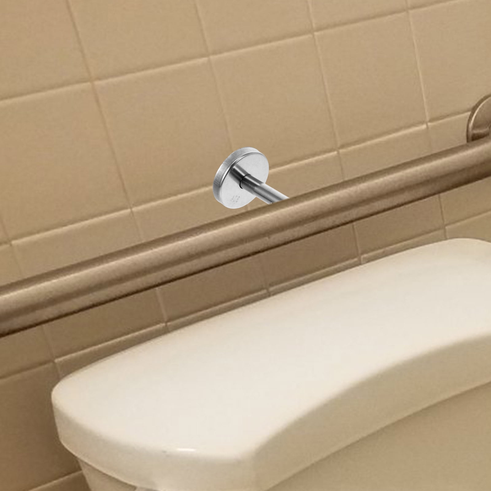 MLINS Round Handrail Bracket Stainless Steel Wall Ceiling Mount Anchor ...