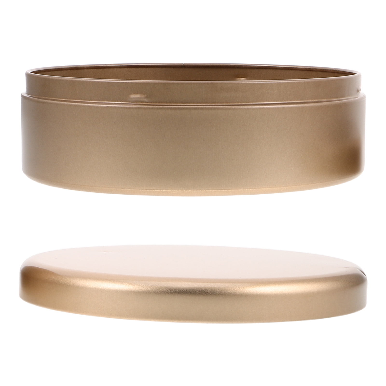 MLINS Round Metal Candy Tin Box With Lid Tin Boxes With Lids Small ...