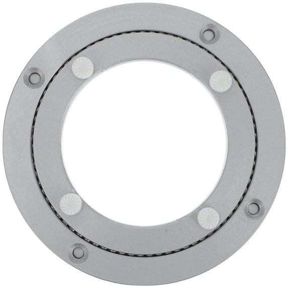 MLINS Round Swivel Plate Tables Dining Double Turntable Desktop Smooth ...