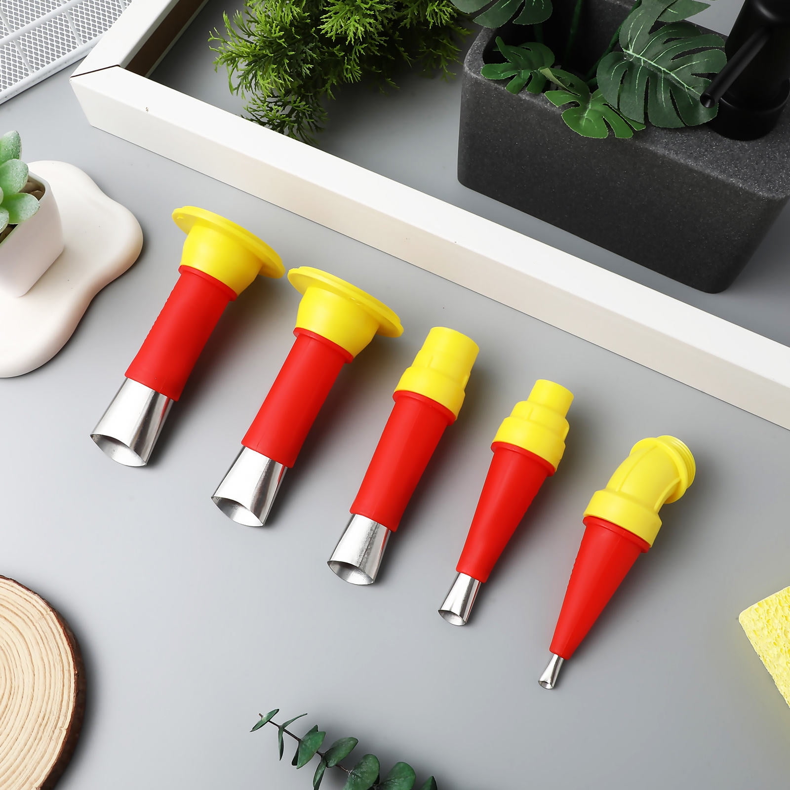 LIFKOME Caulking Tool Set Red Caulking Tools 1 Set - Walmart.com