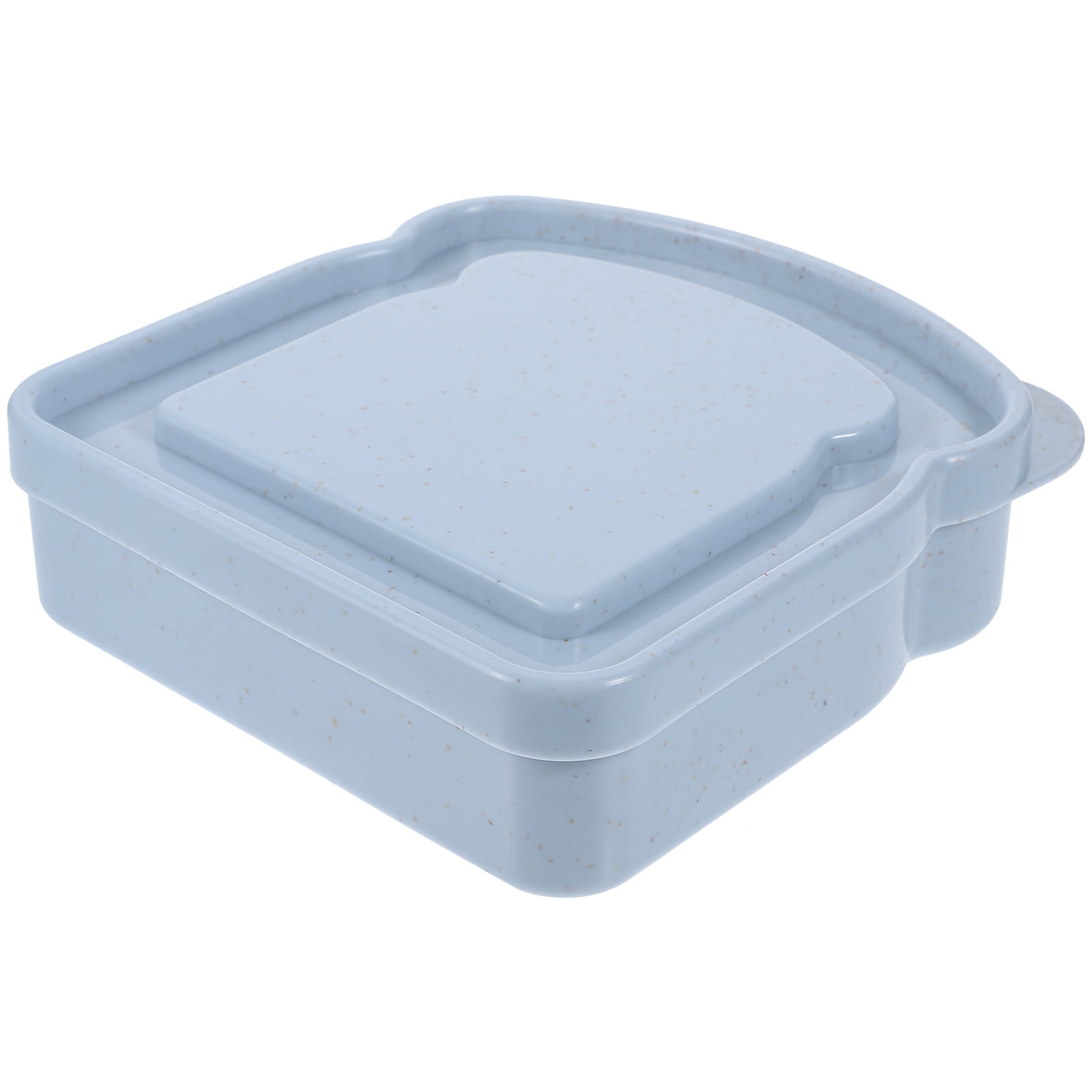 MLINS Sandwich Container Bread Storage Box Sandwich Case Toast Shape ...