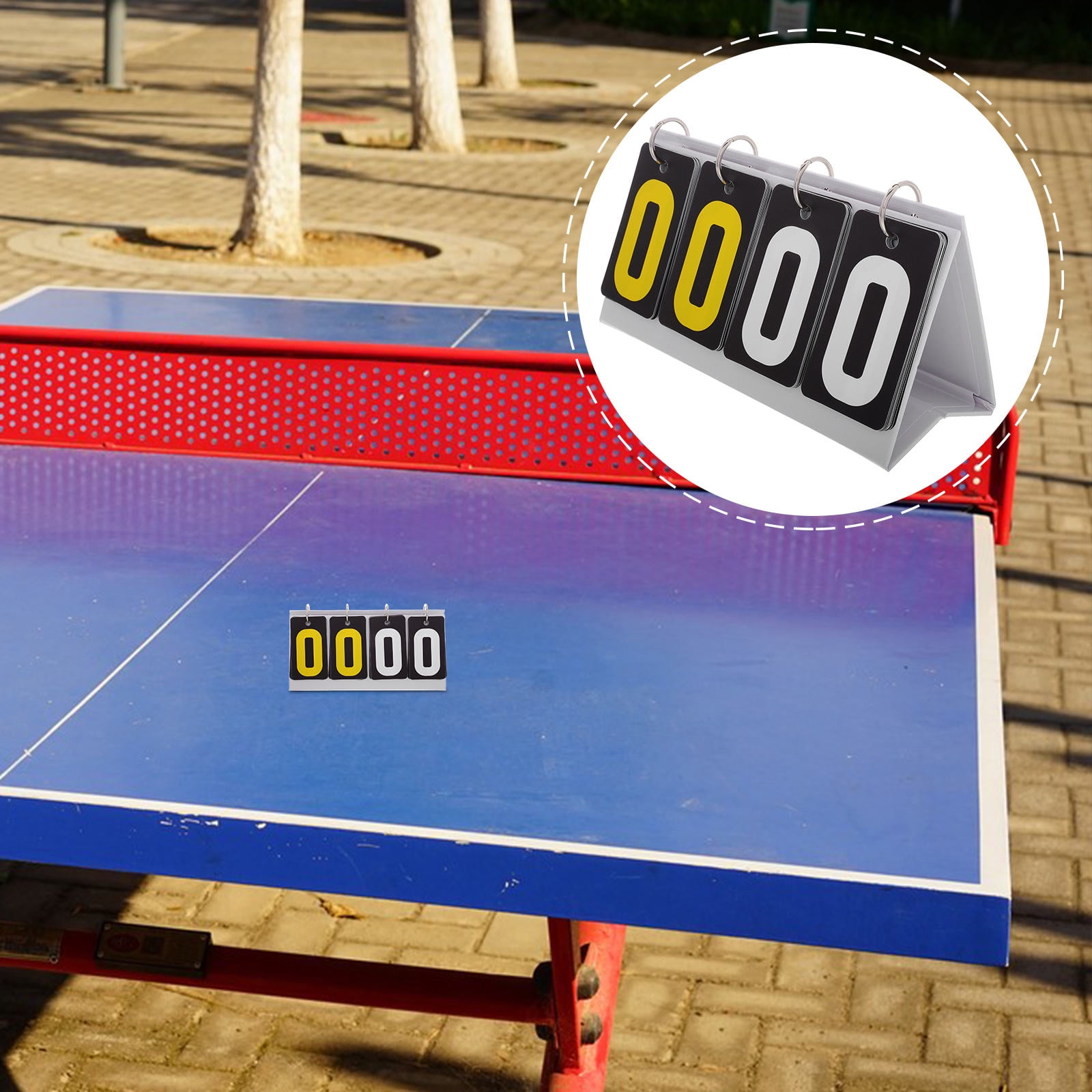 MLINS Scoreboard for Tabletop Sports 2pcs Flipper to Keep Score in Pong ...