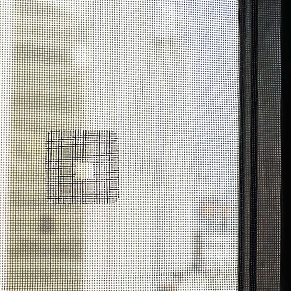 DINHEAROM Window and Door Screen Repair Patch White Glass Roll 79in ...