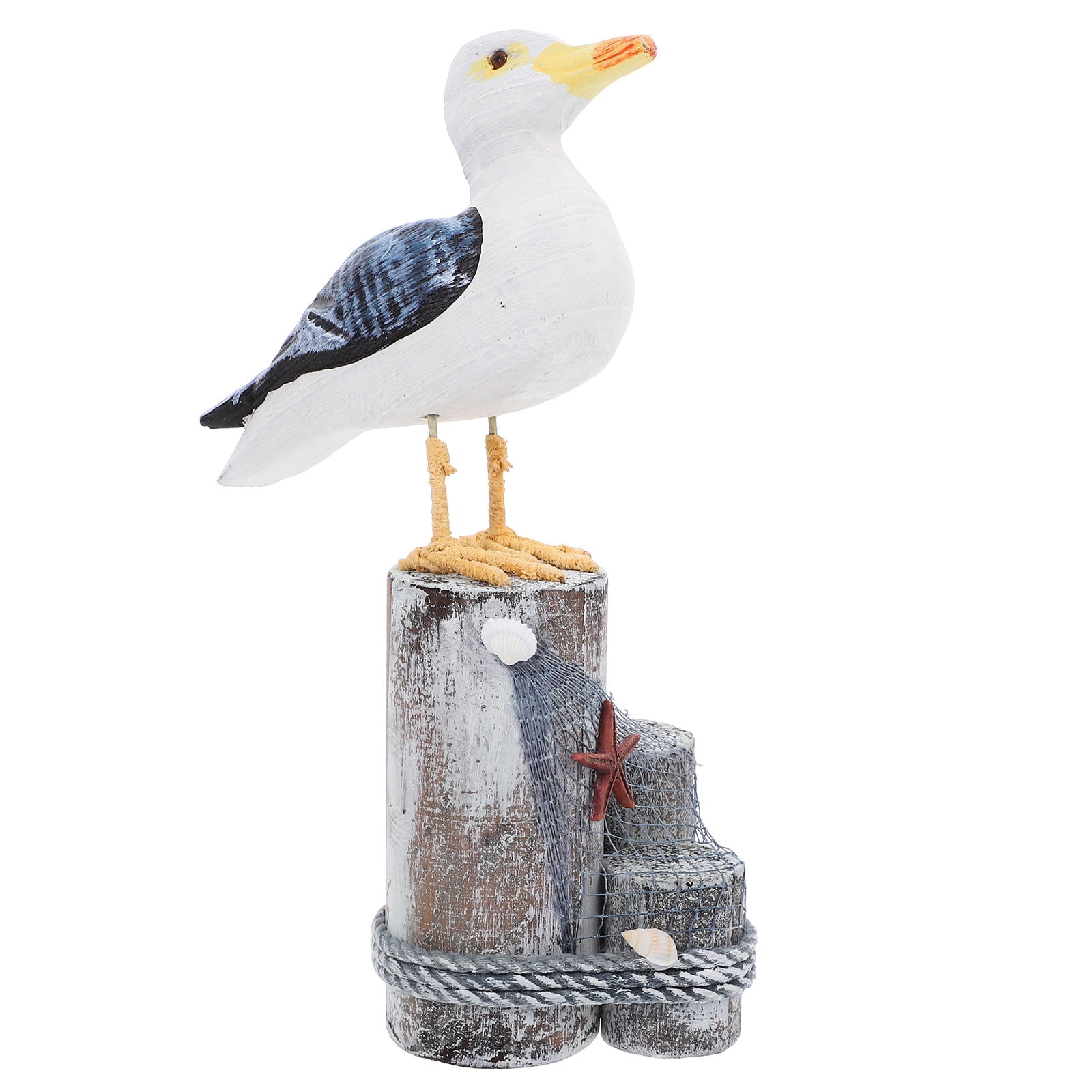 MLINS Seagull Ornaments Garden Statues Outdoor Simulated Dining Room ...