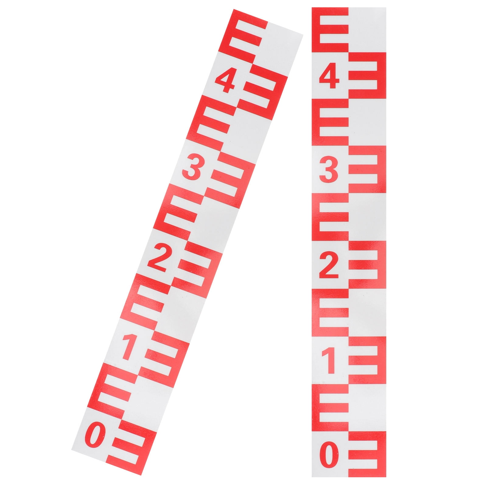 MLINS Self Adhesive Reflective Water Gauge Sticker for Pools Made of ...