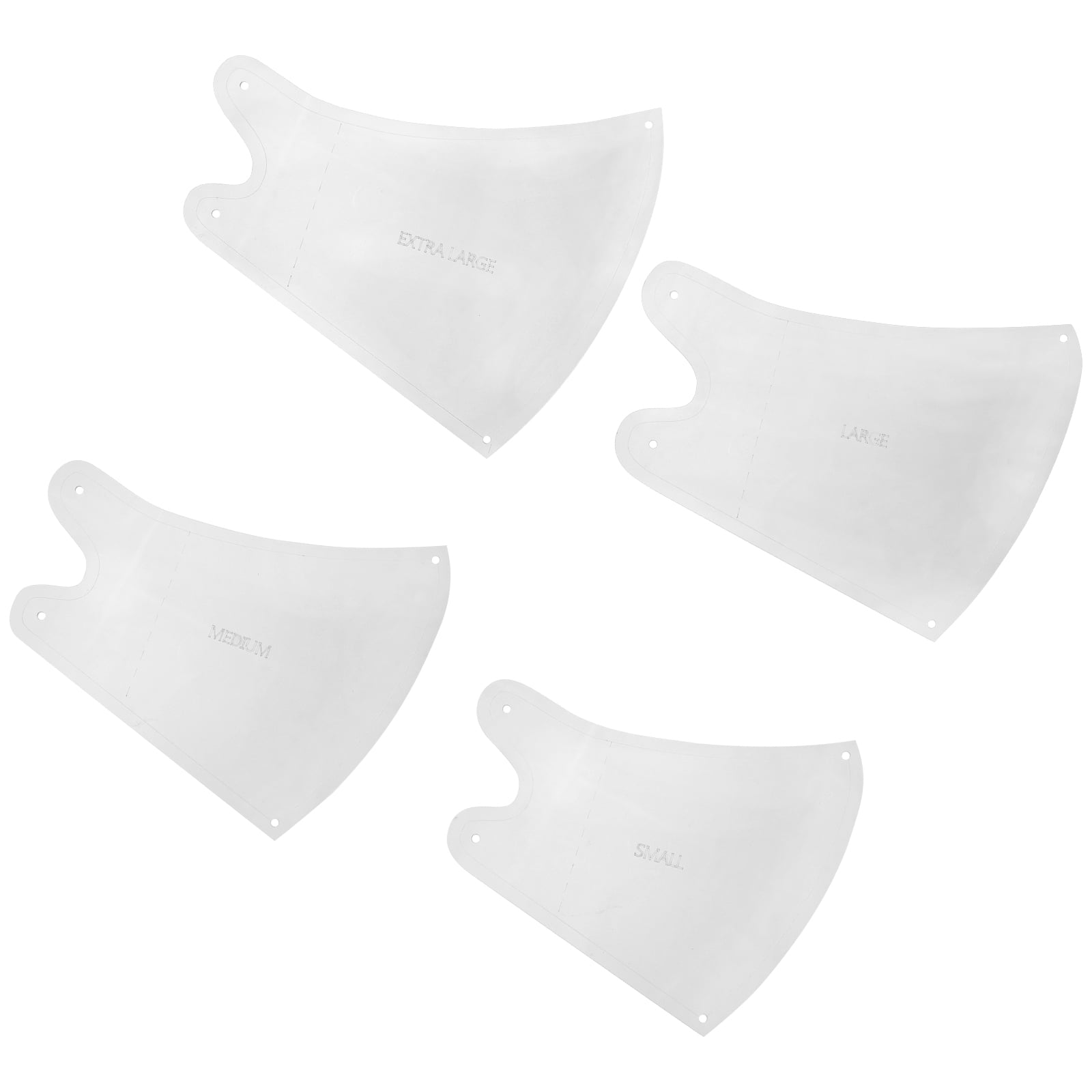 MLINS Sequined Clothing Homemade Mask Template Face Pattern Sewing ...