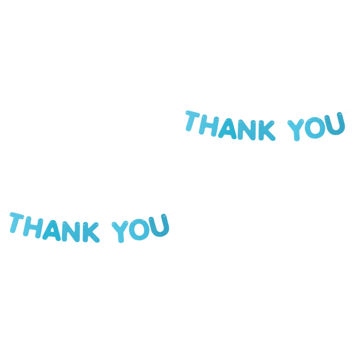 MLINS Set of 2 Thank You Friend and Family Banners Decorations Hanging ...