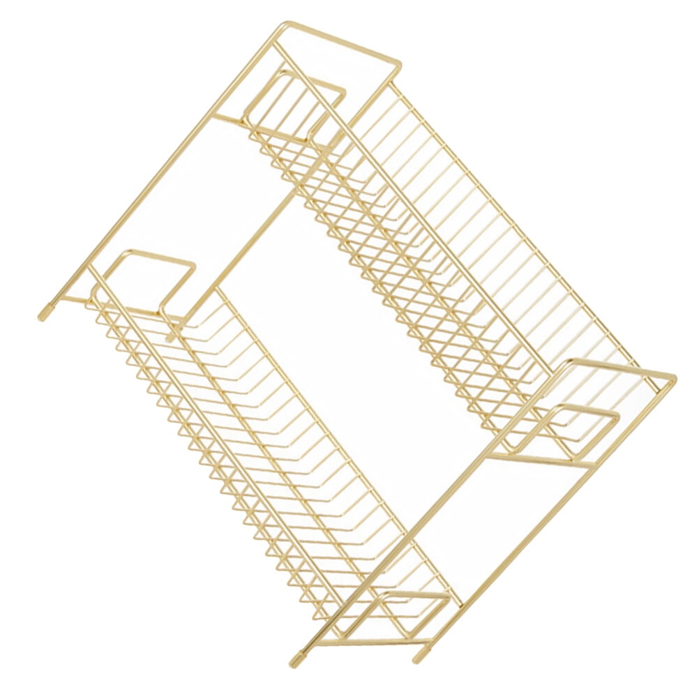 MLINS Golden Iron Storage Rack for Kitchen Sundries Create Instant 1Pc ...