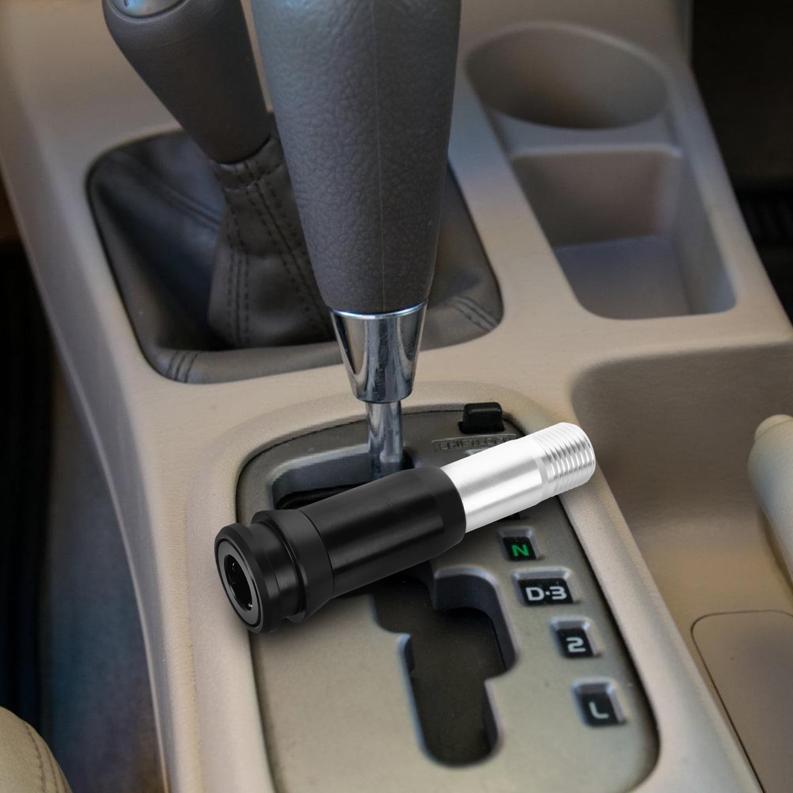 MLINS Shift Knob Extender Extension with Adjustable Shifter Extender ...
