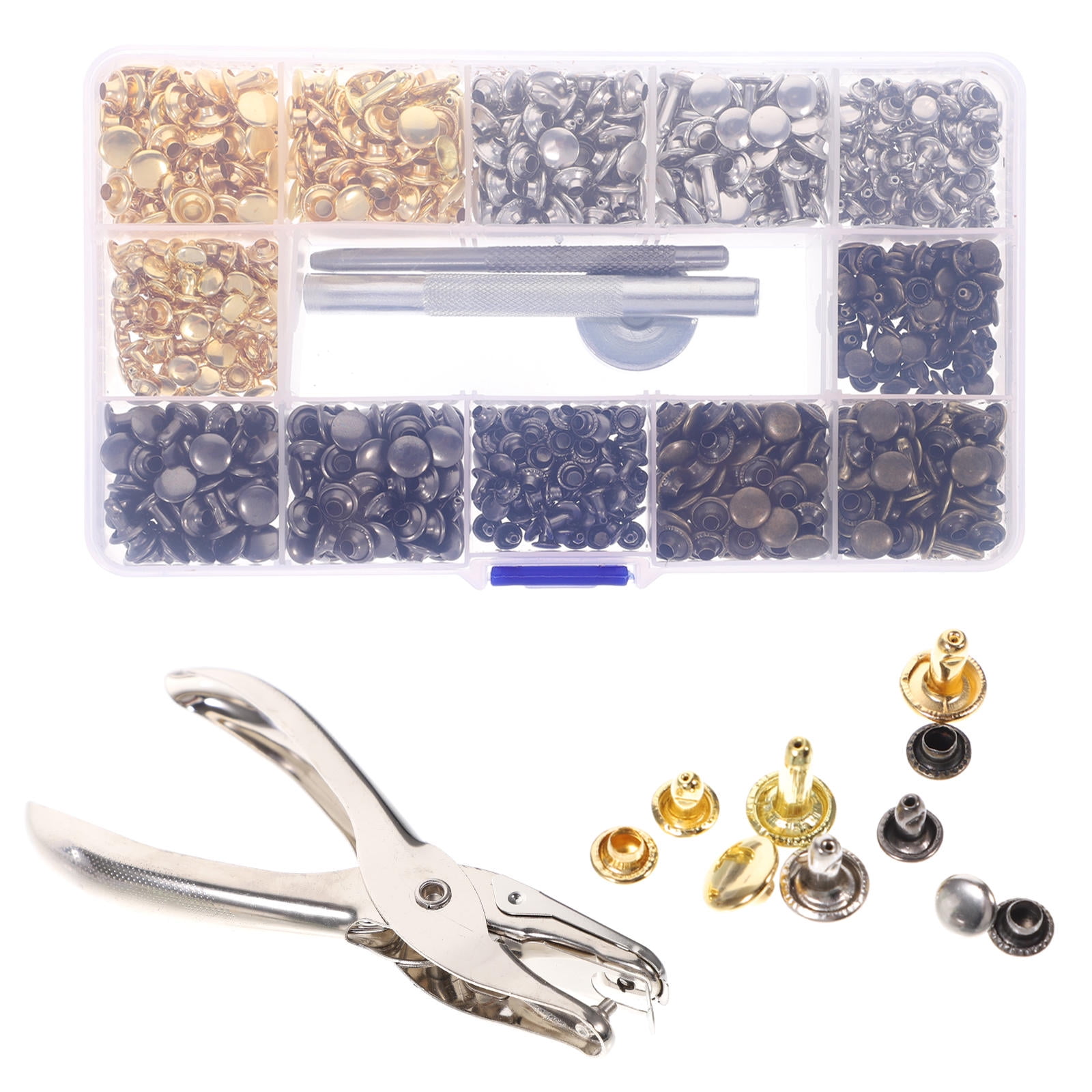 MLINS Clothing Accessories DIY Leather Fittings Decorative Rivet ...